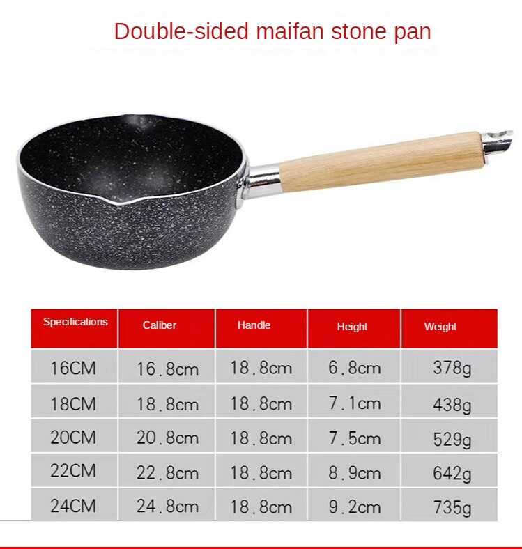 Stainless steel Japanese style snow pan single-han... – Grandado