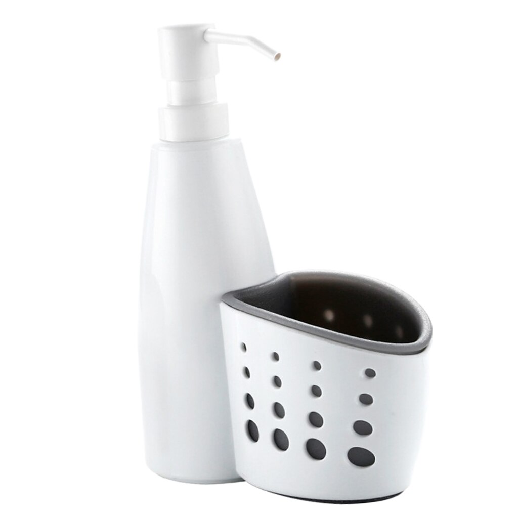 2-In-1 Keuken Zeepdispenser Pomp En Spons Caddy Or... – Grandado