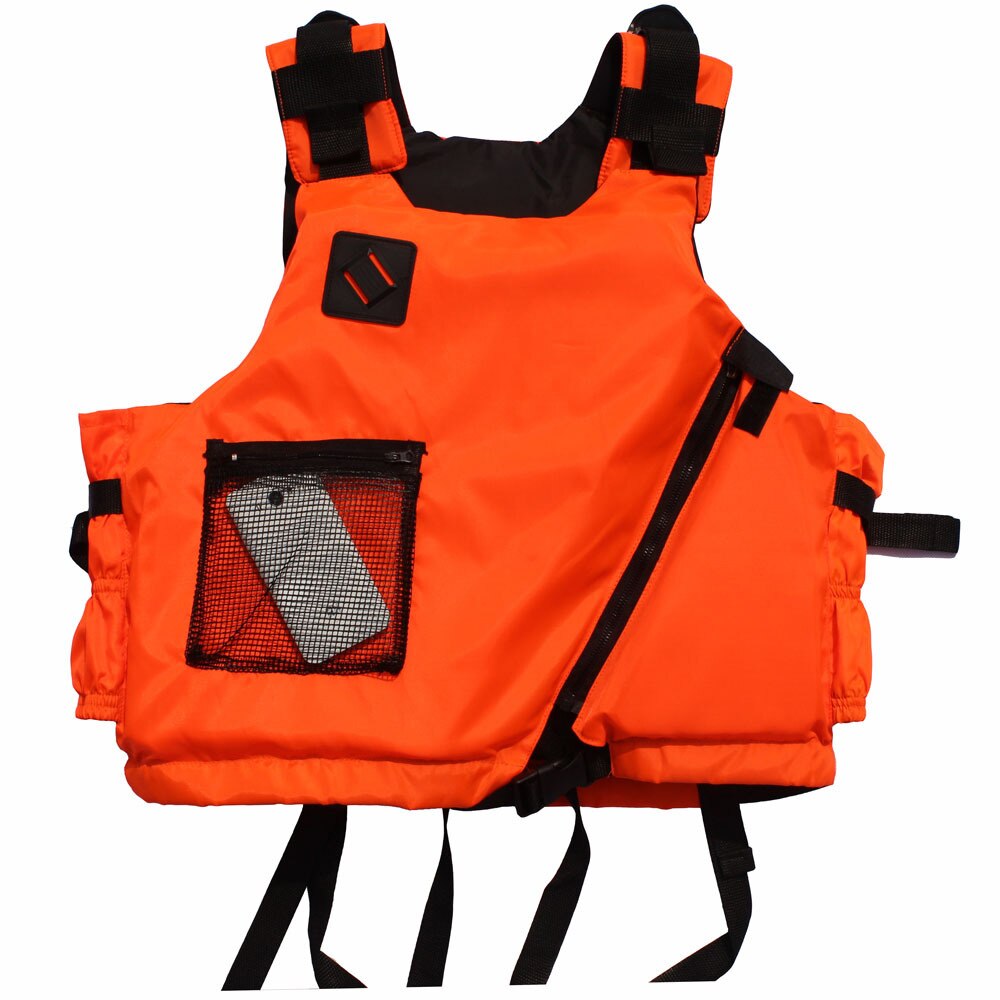 Adult Oblique Zipper Life Jacket EPE High Density ... – Grandado