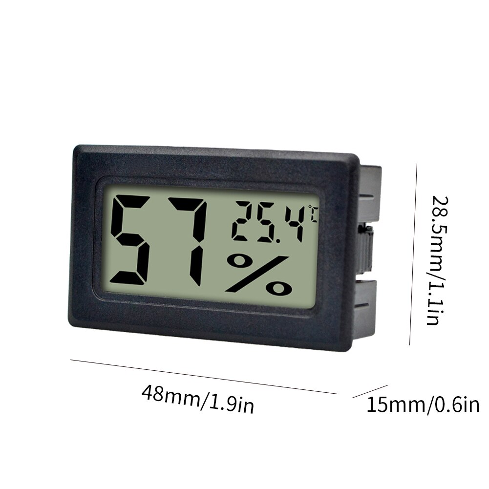 5PCS Room Thermometer Hygrometer Mini Digital Humi... – Grandado