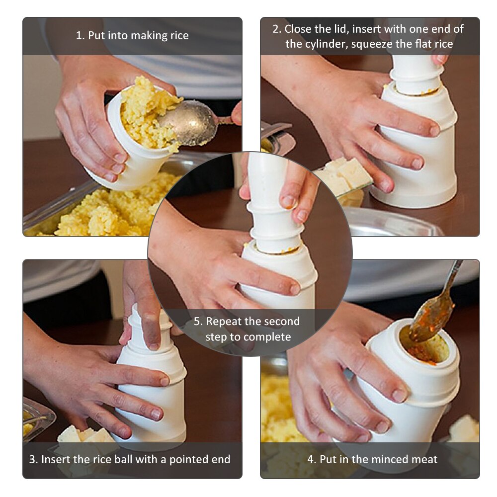 Reusable DIY Rice Maker Model Homemade Stuffed Mea... – Grandado