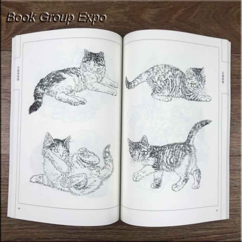 94 Pages Hundred Cats Painting Collection Art Book... – Grandado