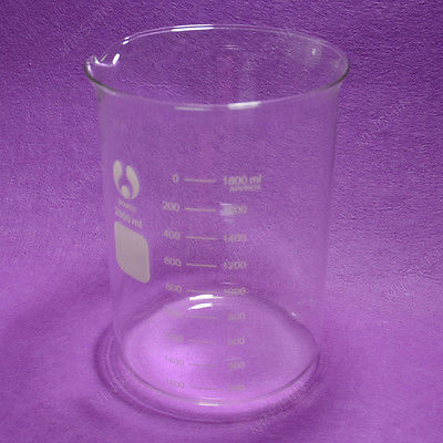 2000mL Glass Beaker,2L Low Form,with Spout Mouth,B... – Vicedeal