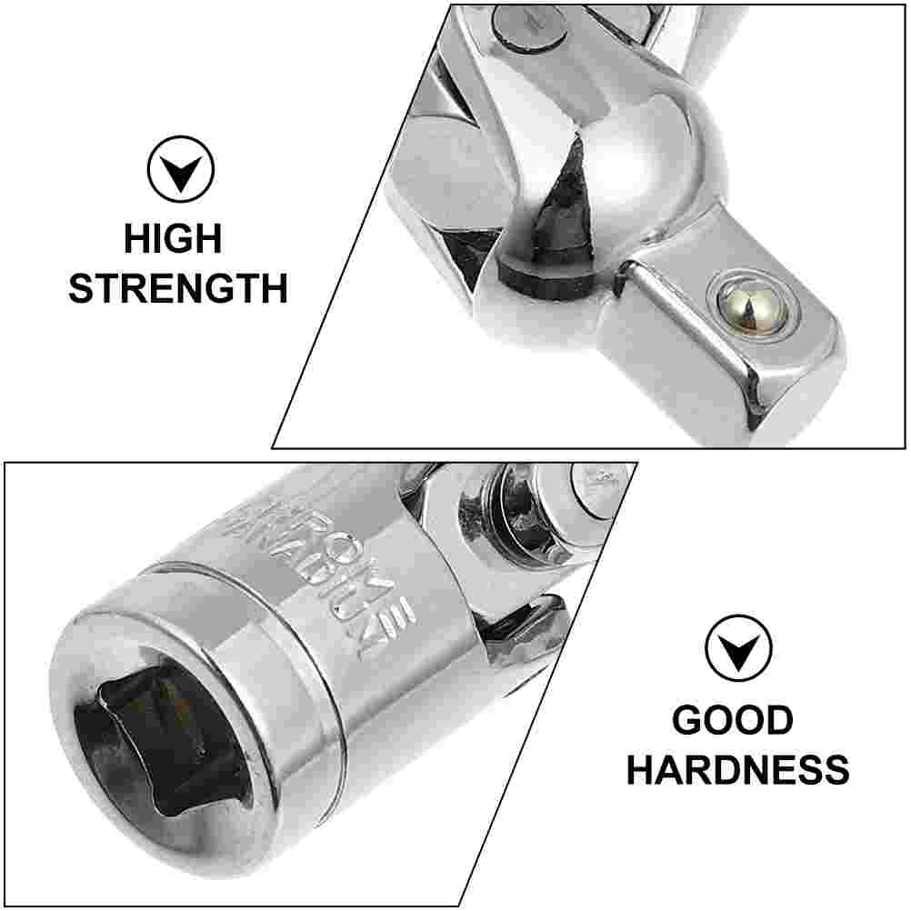 2 Pcs 1/4 Gimbal Joint Socket Socket Wrench Car Re... – Grandado