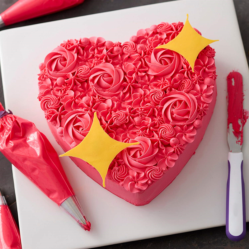 Heart Shaped Cake Pan with Removable Bottom Anodiz... – Vicedeal