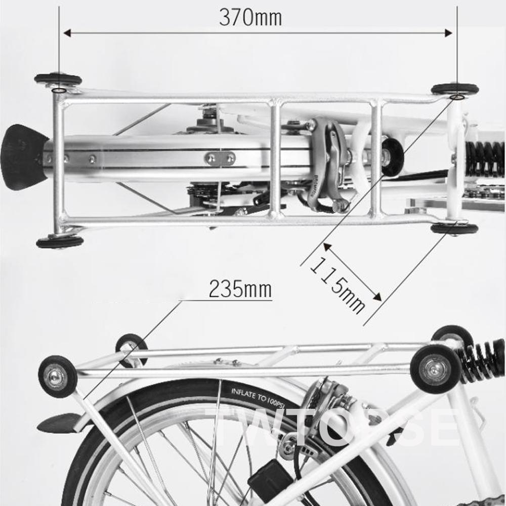TWTOPSE CNC Bicycle Racks For Brompton Folding Bik... – Vicedeal