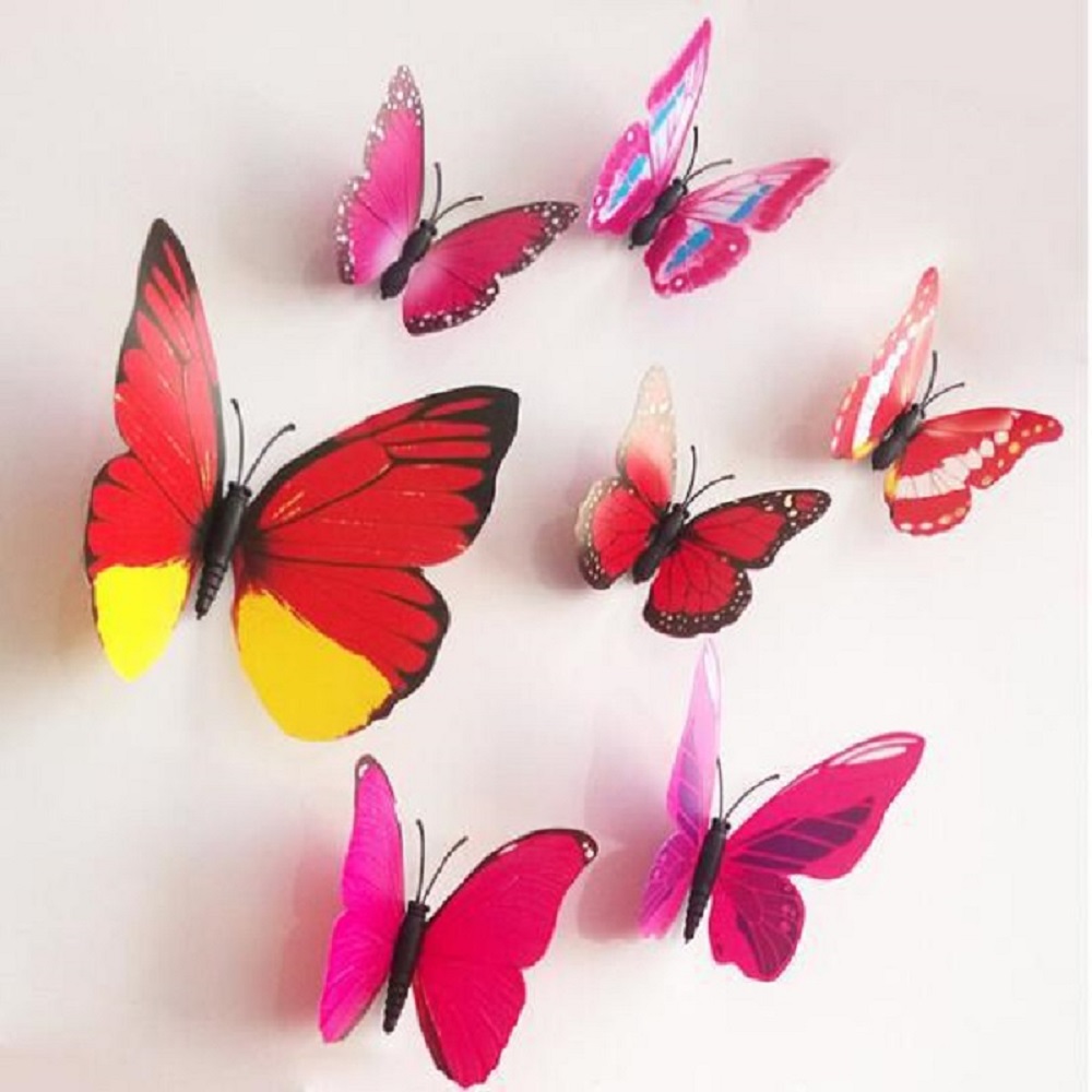 Butterfly Refrigerator Sticker Home Decoration Kit... – Grandado