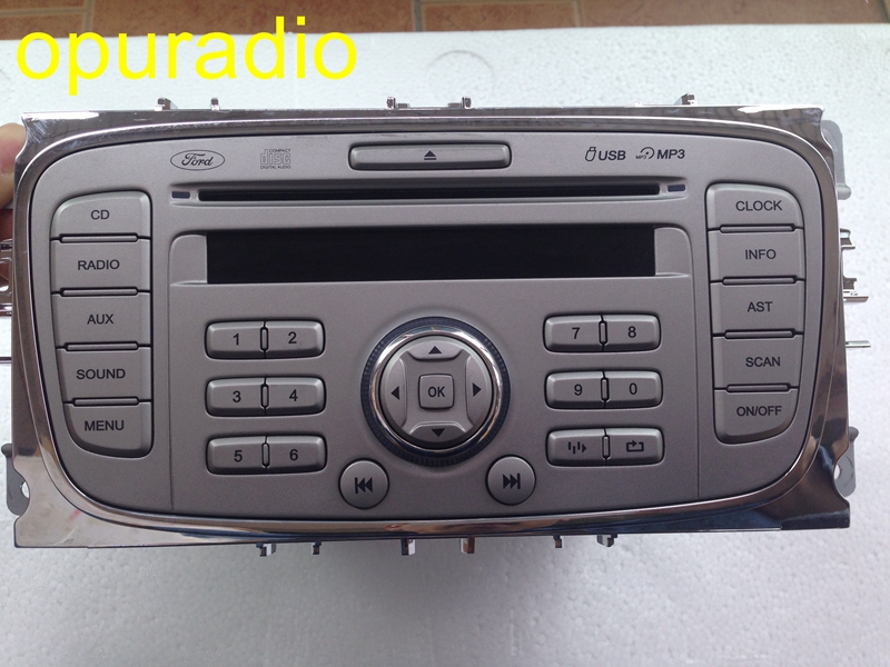 Rádio cd disco único, com mp3 usb para ford car pl... – Grandado