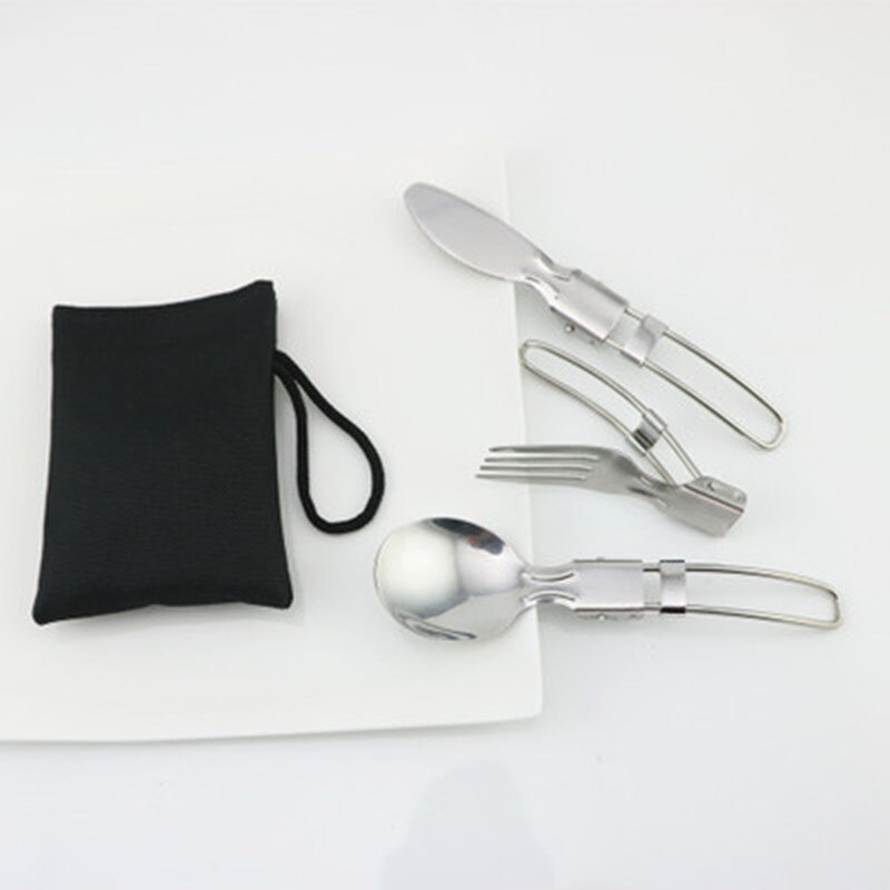 Picnic Camp Flatware Stainless Steel Fold Knife Lo... – Grandado