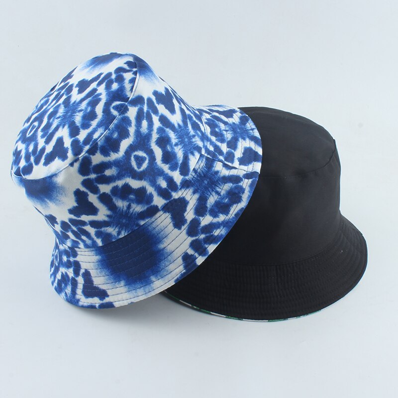 Panama Hoed Graffiti Letters Print Omkeerbare Emme... – Vicedeal