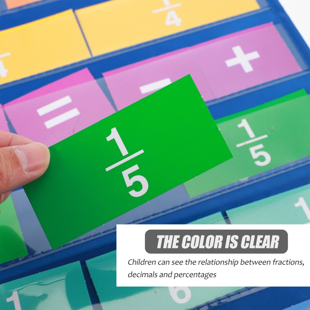 1 set of Fractional Chart Decimal Chart Teaching F... – Vicedeal