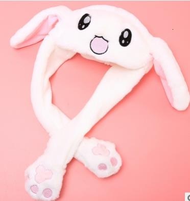 Rolig rörlig hatt kanin öra pluche söt söt airbag ... – Grandado