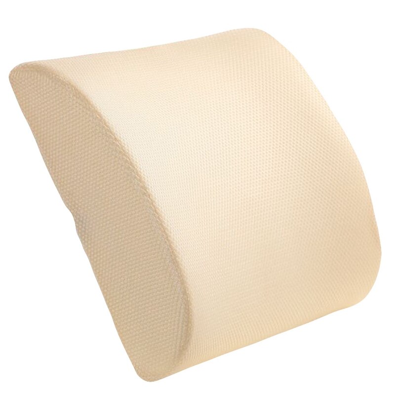 Memory Foam Lumbar Cushion Lower Back Support Pill... – Grandado