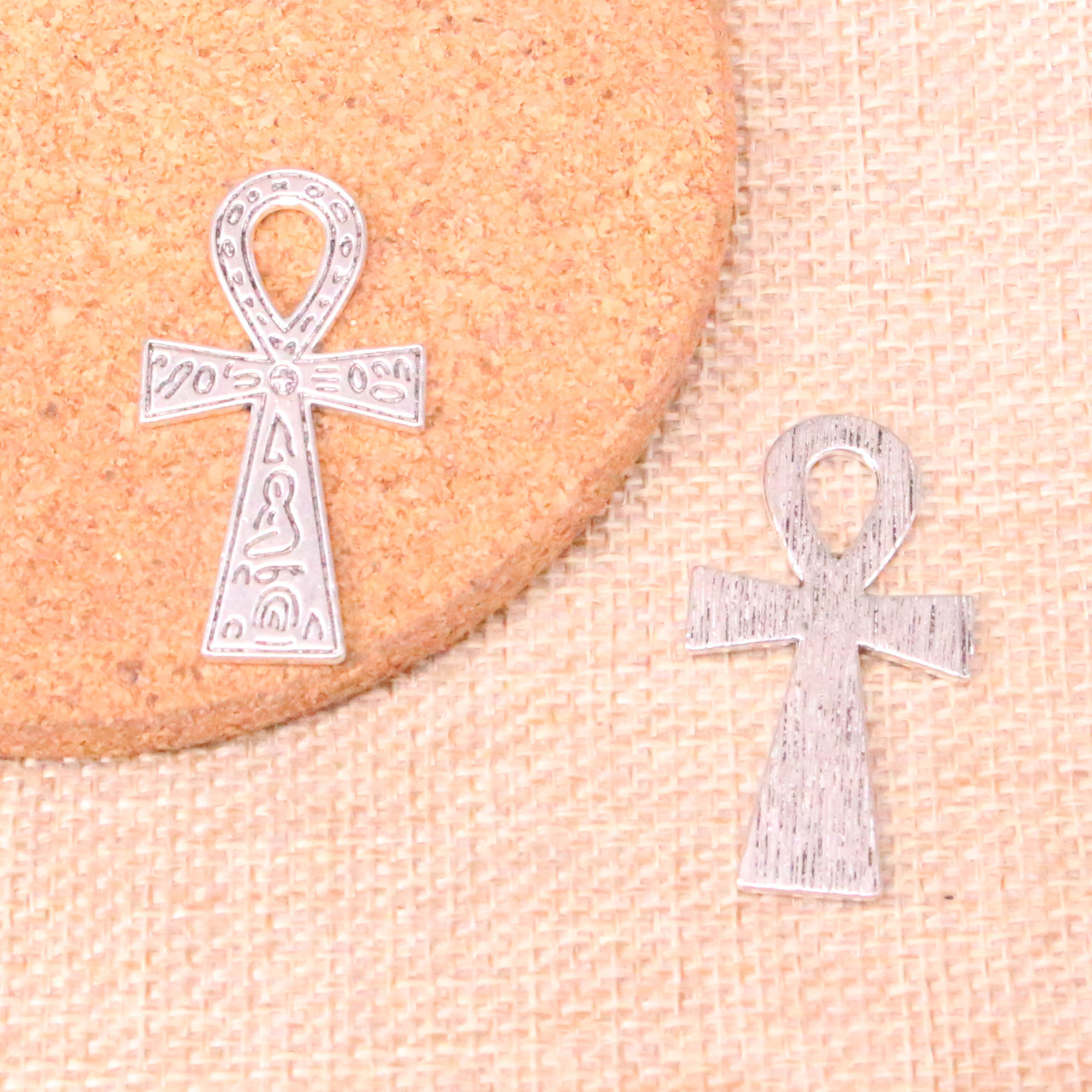 8 Stuks Antiek Zilver Kleur Egyptische Ankh Leven ... – Vicedeal