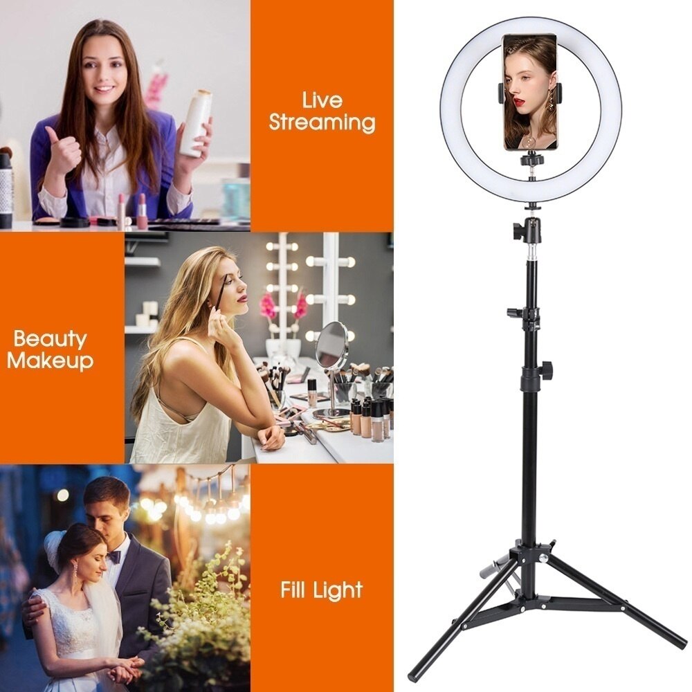 LED Beauty Ring Light Camera Photo Studio Phone Vi... – Vicedeal