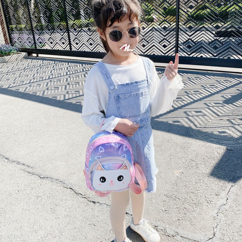 Cartoon PU Children Backpacks kindergarten Schoolb... – Vicedeal