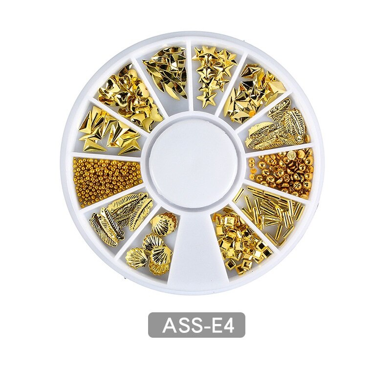 12 Grids 5.8*5.8Cm Nail Art Decoratie Ornament Onr... – Grandado