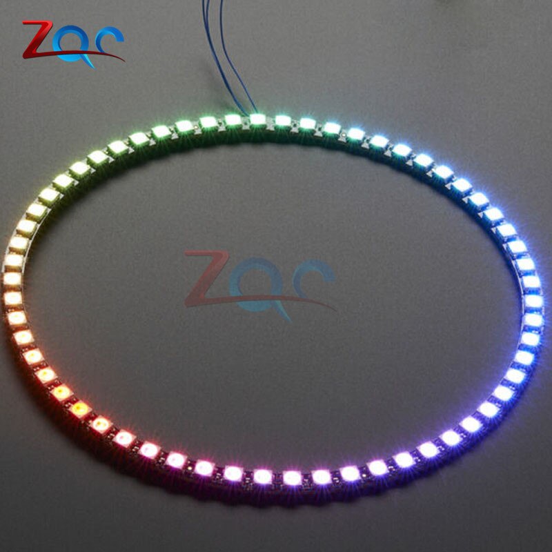 60 Bits Digitale WS2812 RGB LED Ring Volle Farbe H... – Grandado
