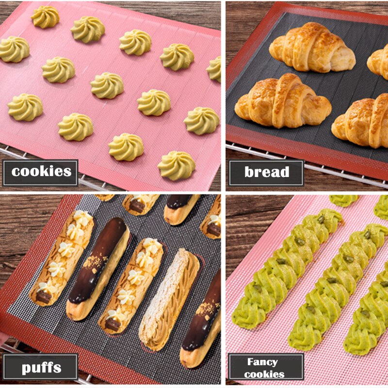 Brood Tool Geperforeerde Siliconen Bakken Mat Non-... – Vicedeal