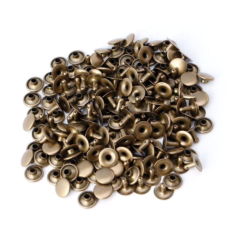 Rivet tubulaire à Double capuchon 100x, clou de ré... – Grandado