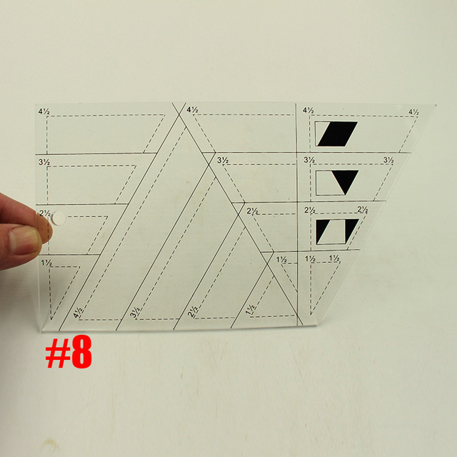 1pcs Plastic Clear Sewing Patchwork Ruler Tools Qu... – Grandado