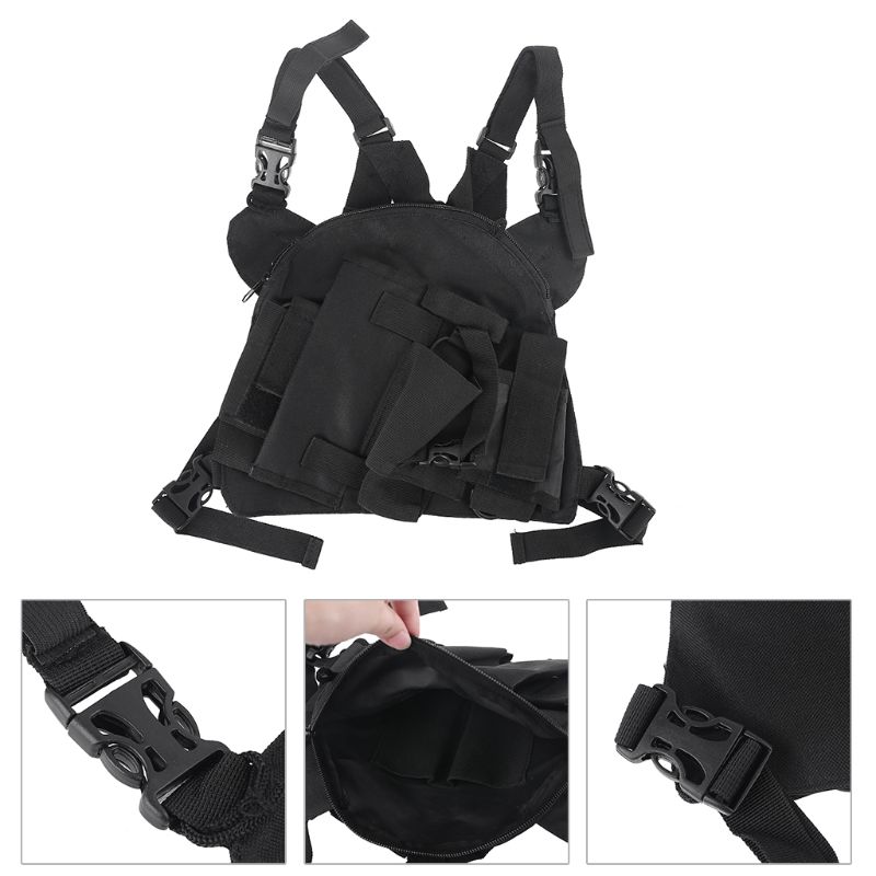 Radios Pocket Radio Chest Harness Chest Front Pack... – Grandado