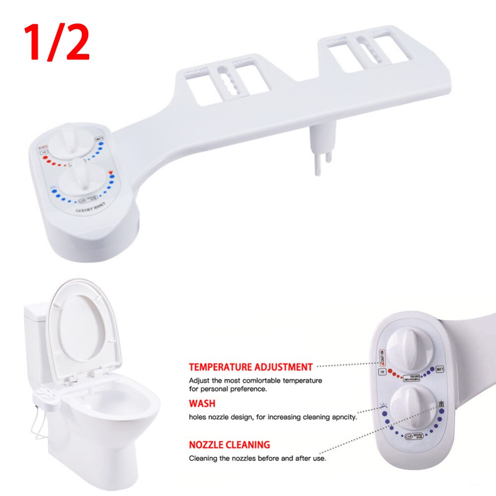 Niet-elektrische Bidet Toiletbril Warm/Koud Water ... – Grandado