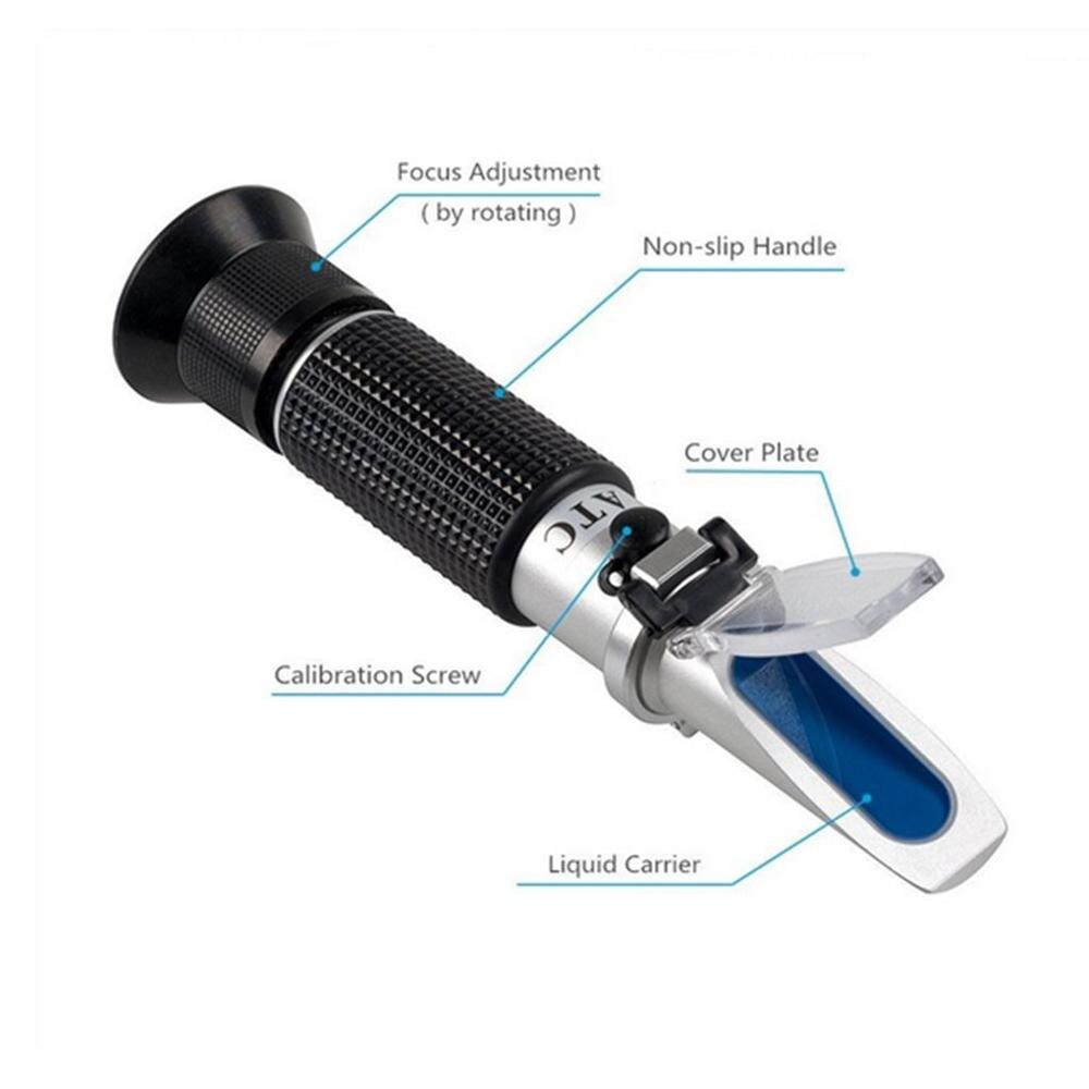 Salinity Refractometer ATC Handheld 0-10% Water Sa... – Grandado