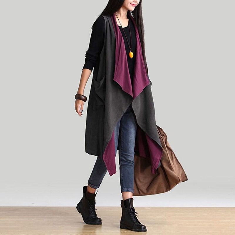 Sleeveless Vests female Spring Women Reversible we... – Grandado