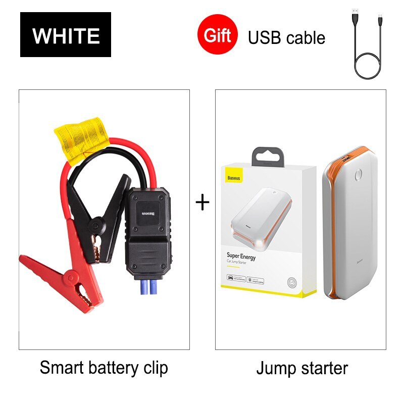 Baseus Starting Device Car Jump Starter Batery Pow... – Vicedeal