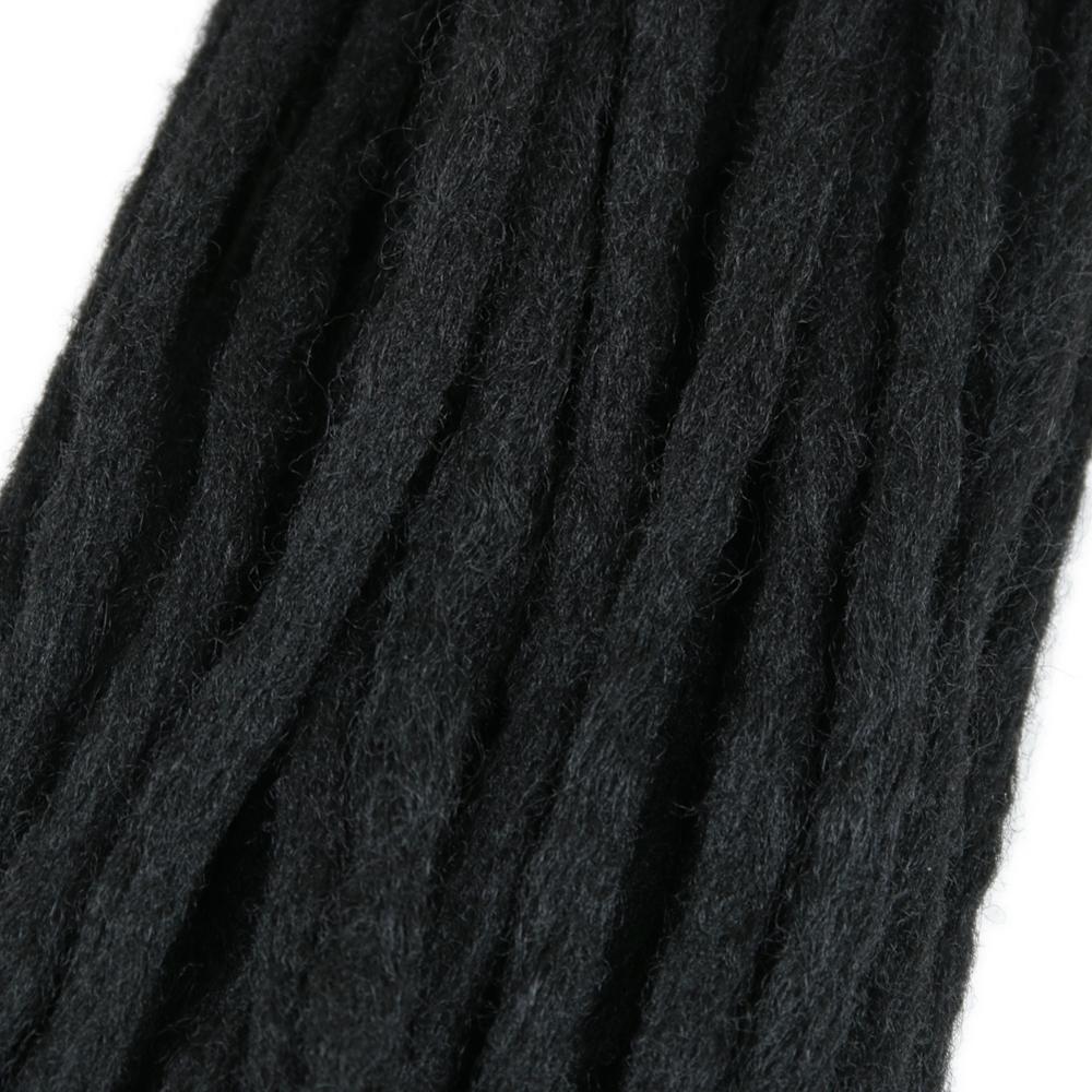 FAVE Synthetic Fiber Dreadlock Natural Black Hair ... – Grandado