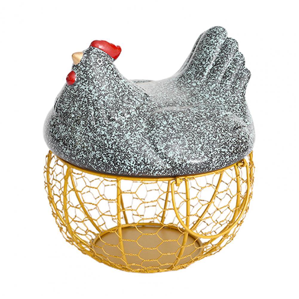 Organizer Storage Basket Kitchen Basket Ceramic Eg... – Grandado