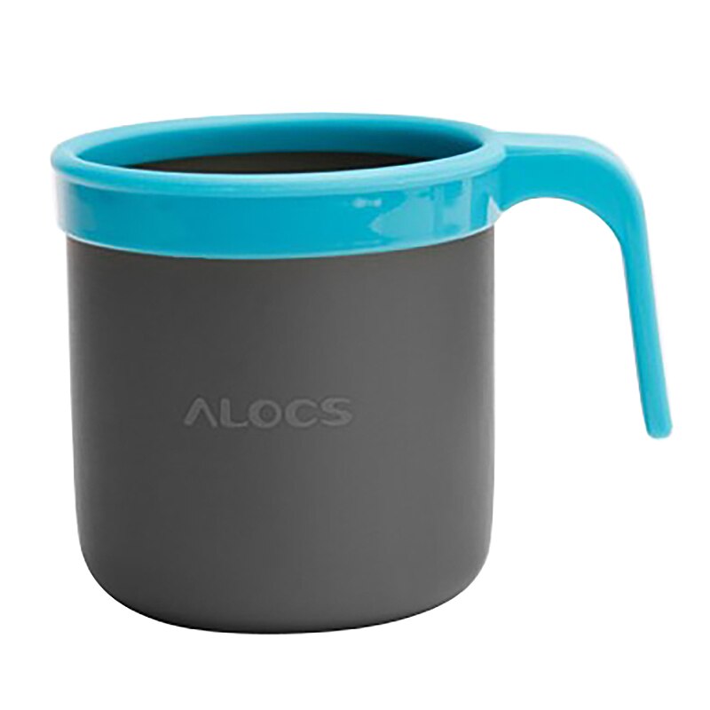 ALOCS 405ML Outdoor Metal Cup Portable Camping Cup... – Grandado