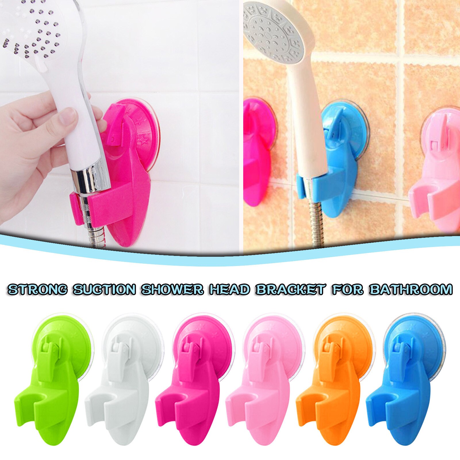 Badkamer Krachtige Zuignap Wandmontage Douchekop B... – Grandado