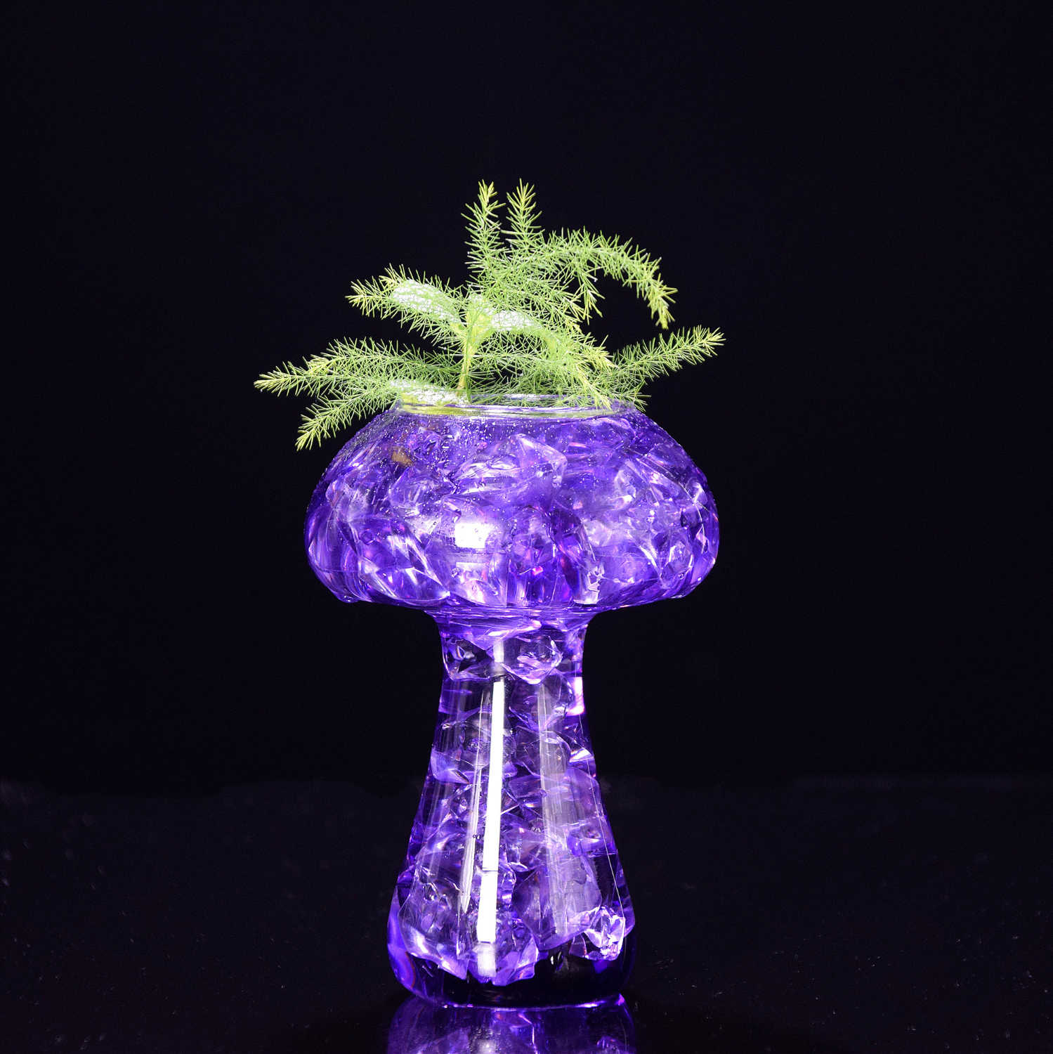 3D Mushroom Cloud Special Cocktail Glass For Bar P... – Grandado