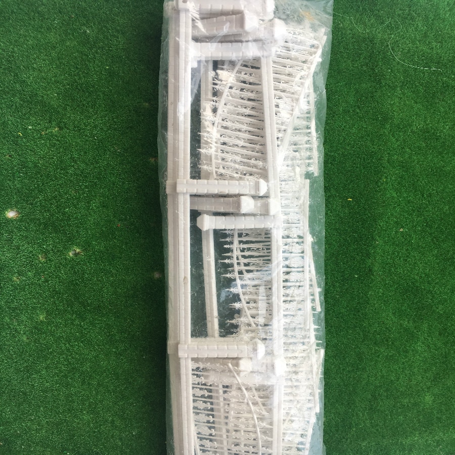 1 Meter Model Railway Building Fence Wall 1:87 HO ... – Grandado
