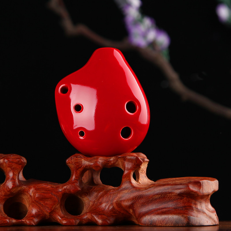 1PCs Colorful Ocarina Flute 6 Hole Soprano C Ceram... – Vicedeal