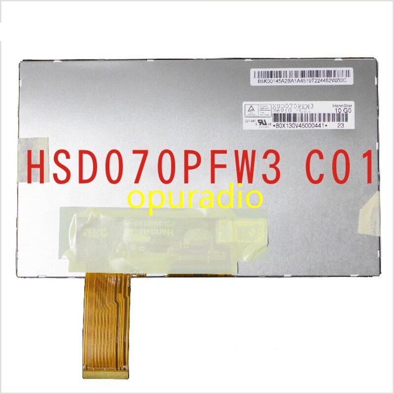 100% Original 7 inch DVD screen HSD070PFW3 C01 HSD... – Grandado