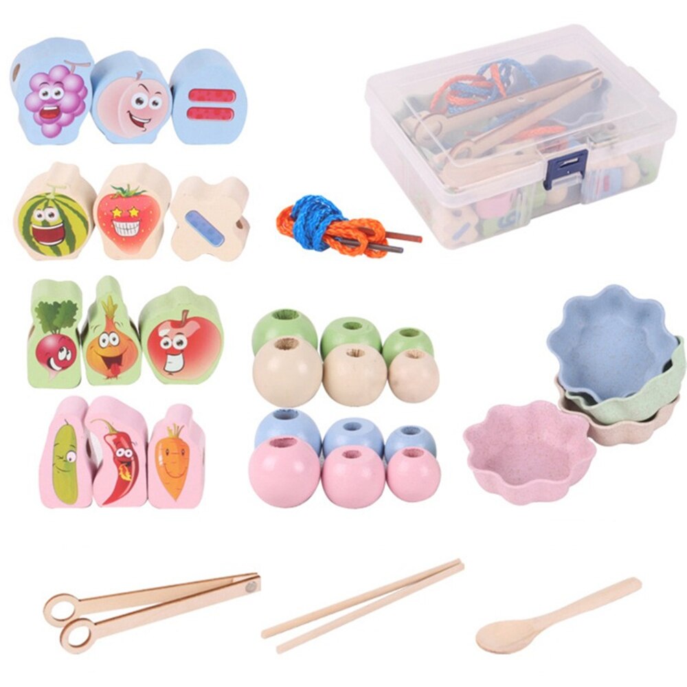 Children Educational Toy String Bead Clip Bead Gam... – Grandado