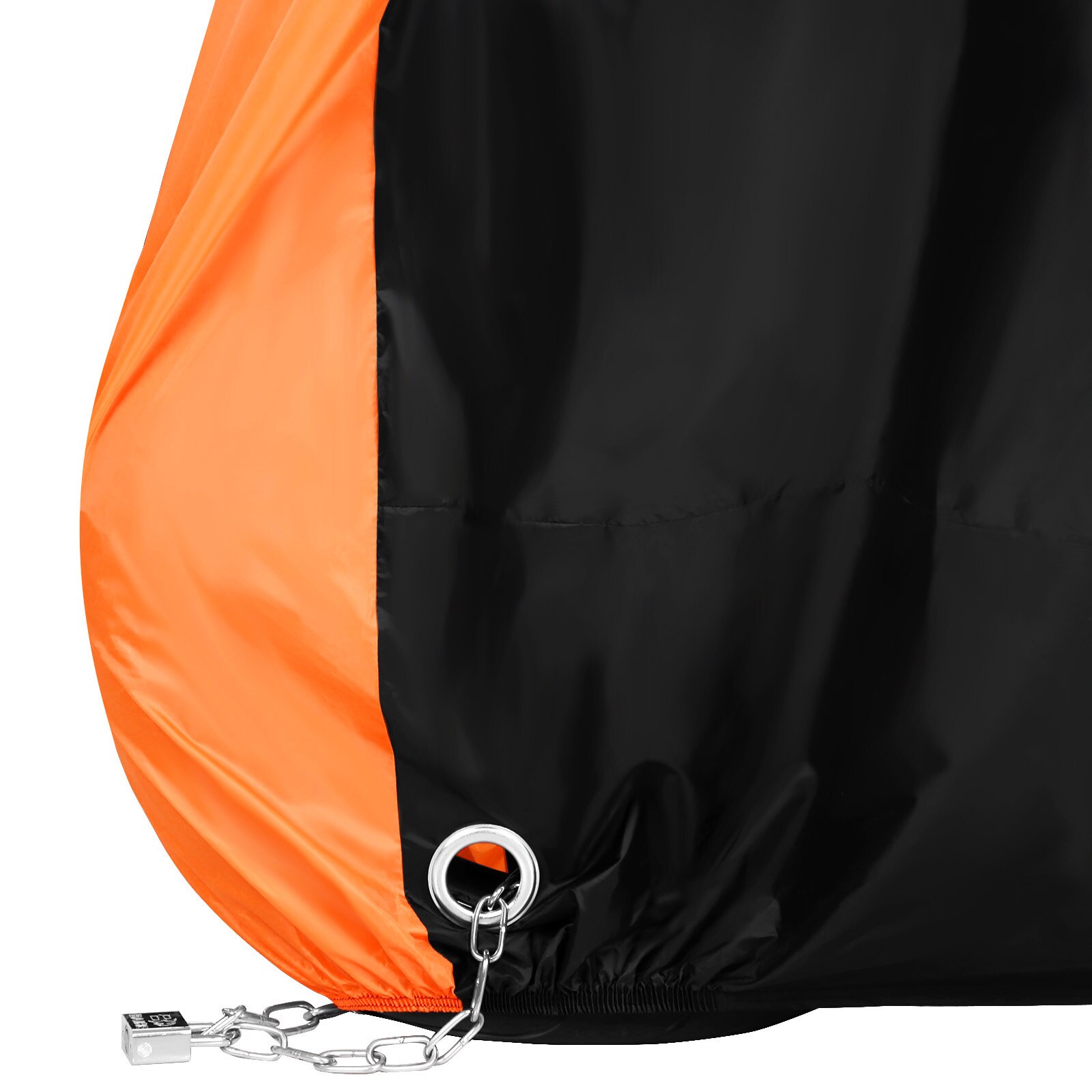 Black Orange Water Rain Proof Motorcycle Covers Mo... – Vicedeal