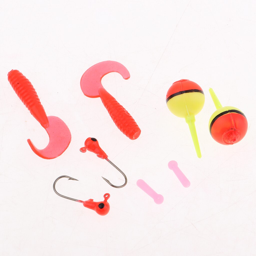 11PCS/Box Pen Shaped Fishing Rod Pole Reel Lures H... – Grandado