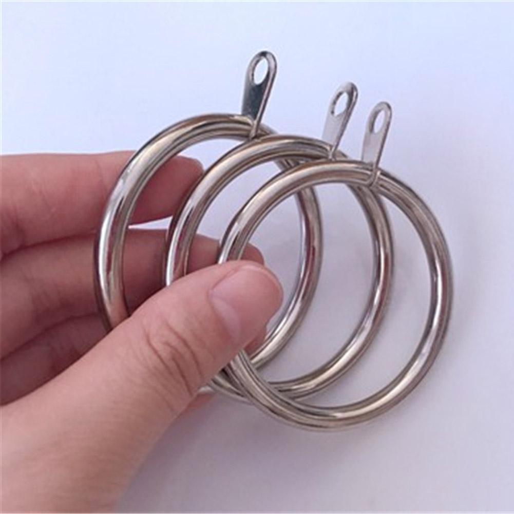 20PCS Metal Hanging Curtain Rings Curtain Clips Wi... – Grandado
