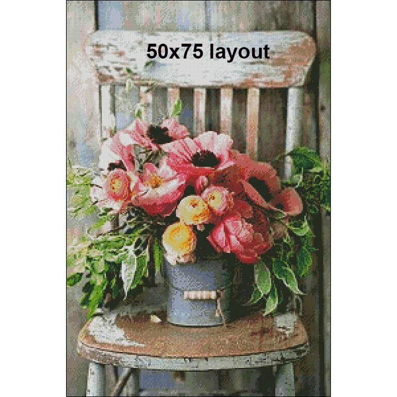 room decor Embroidery Pattern diamond 5D DIY paint... – Grandado