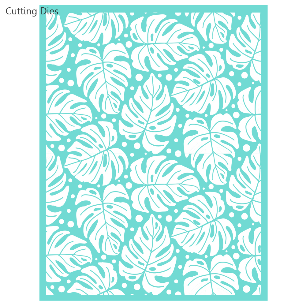 Turtle Leaves Printed Self-Adhesive Silk Screen Pr... – Grandado