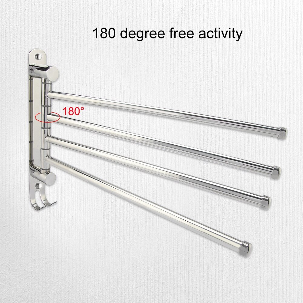 Anti-rust Stainless Stainless Steel Rotating Towel... – Grandado