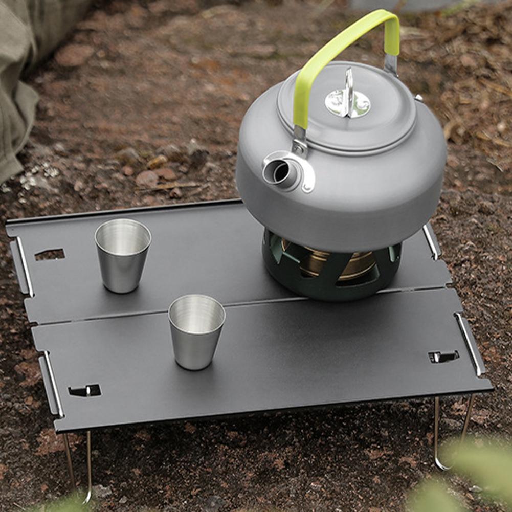 Camping Folding Table Outdoor Ultralight Aluminium... – Grandado