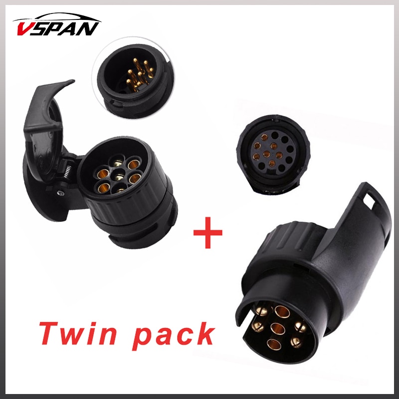 13-7 Pin & 7-13 pin Trailer Elektrische Converter ... – Grandado