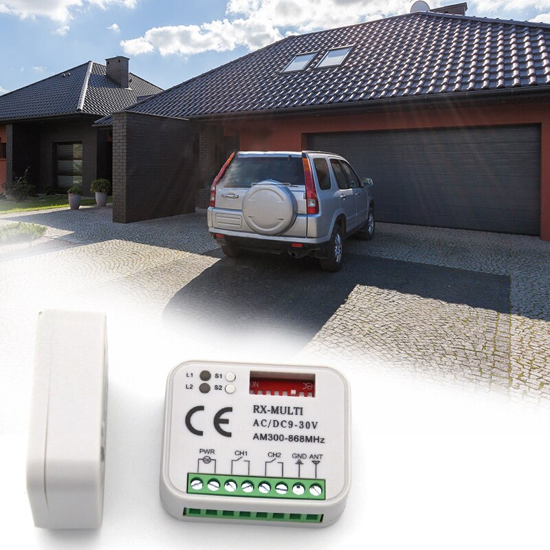 Universal garage door receiver 300-868MHz remote c... – Vicedeal