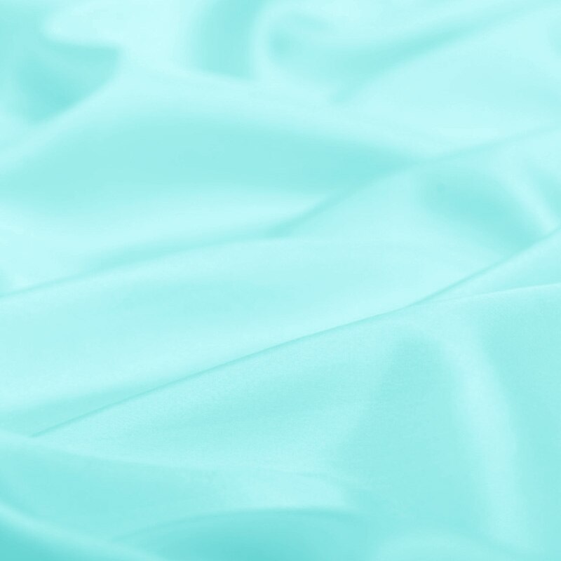 8mm silk habotai fabric canal blue color 114cm wid... – Grandado