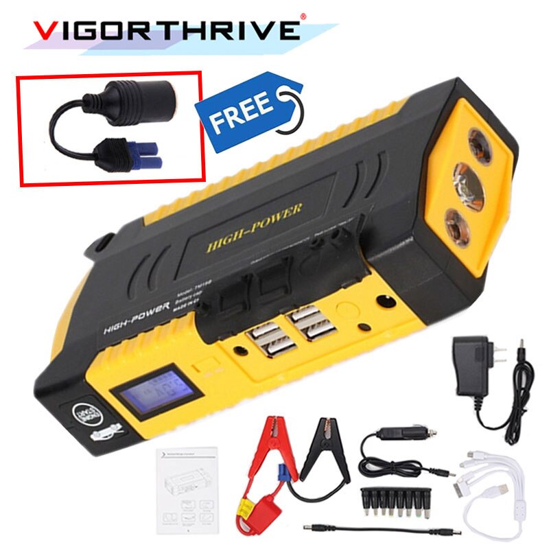 Power bank SOS Auto Booster For Petrol car 600A 12... – Vicedeal